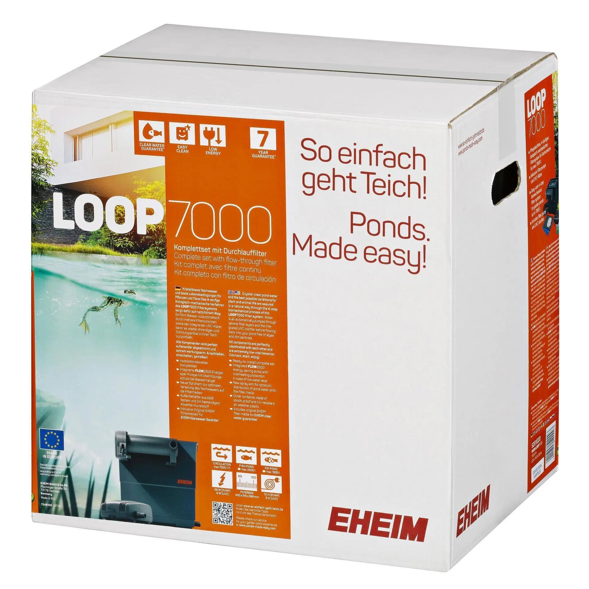 EHEIM LOOP complete set for crystal clear pond water
