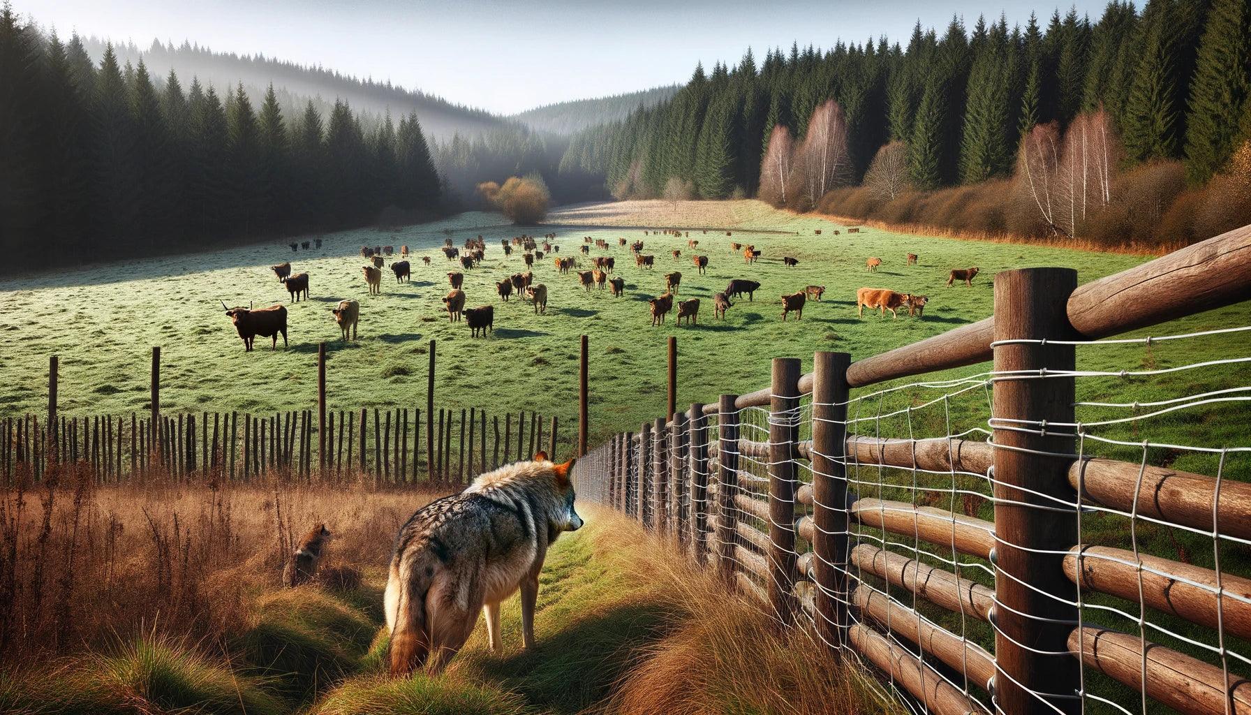Livestock protection fences against wolves: tips and three-part video ...