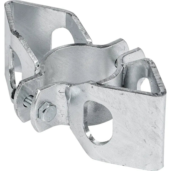 Verzinkte Schelle 76mm mit 2 Riegelhaltern