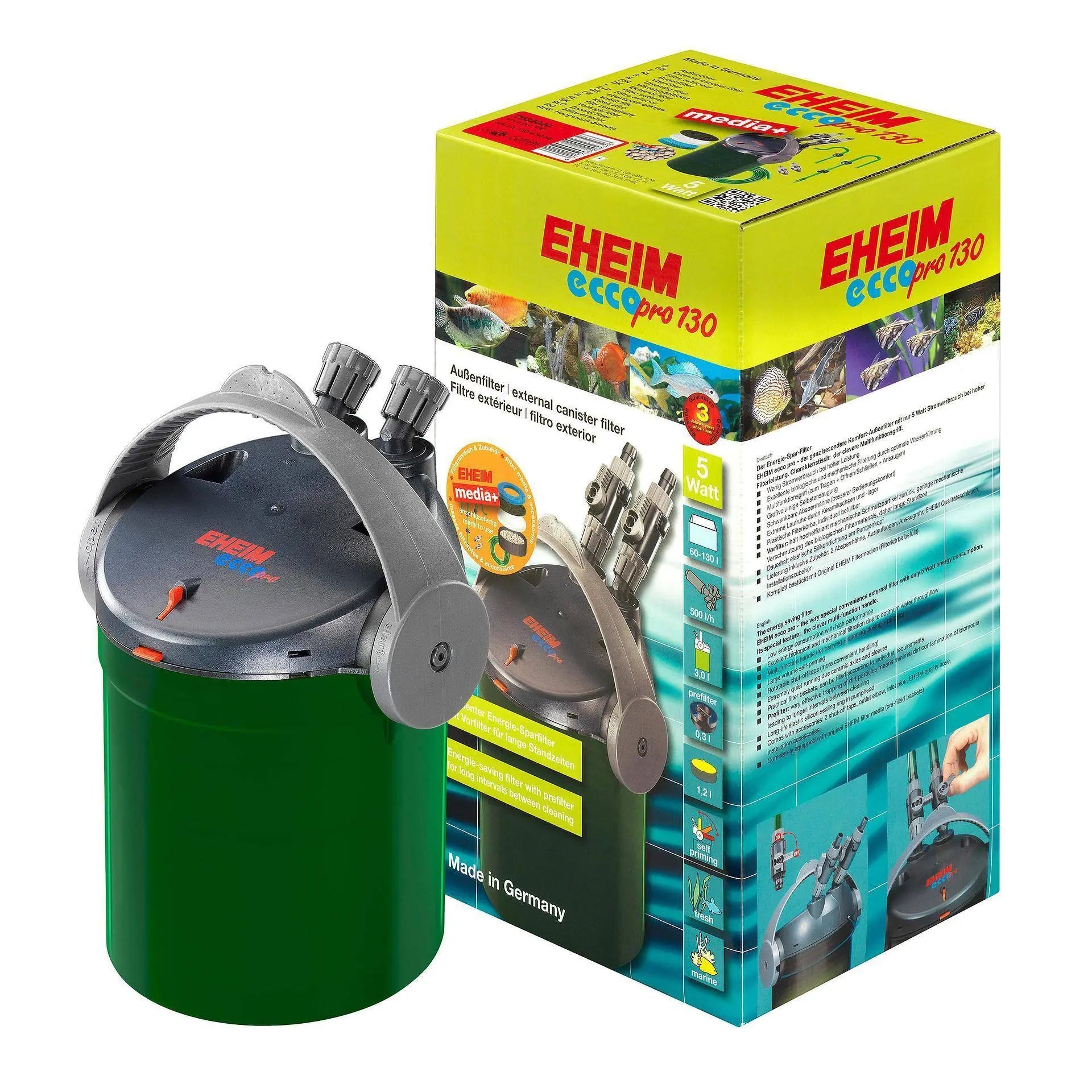 Eheim external filter ecco pro - Performance, comfort